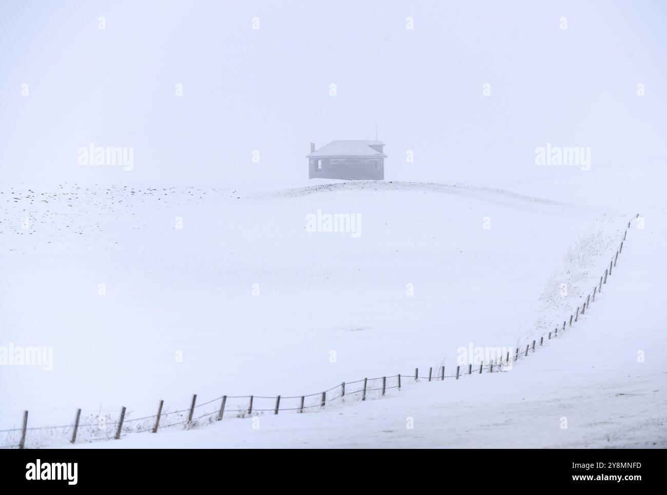 Blizzard [prairies winter storm] hi-res stock photography and images ...