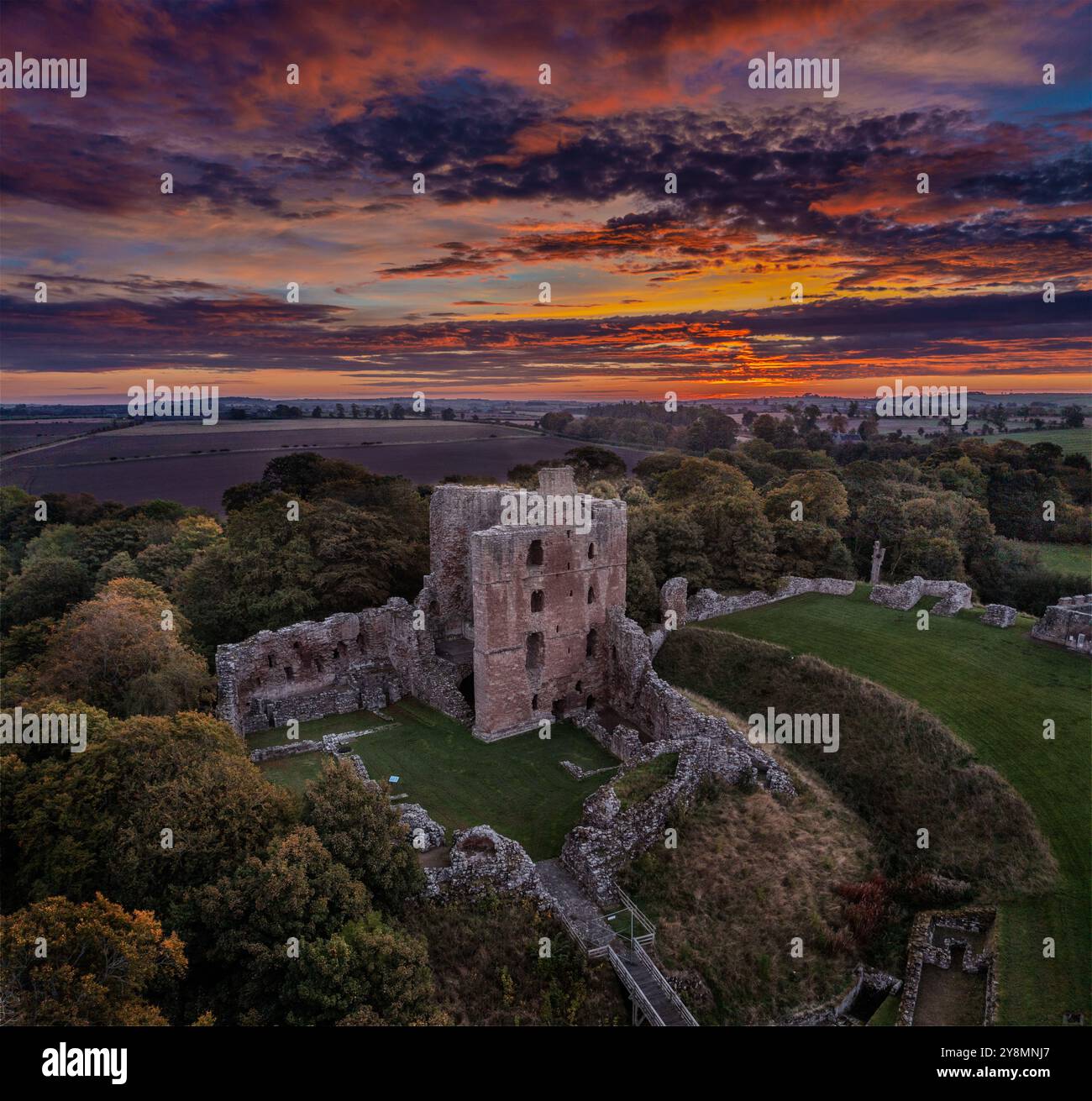 Norham Castle one of the most important of the Border castles was built ...