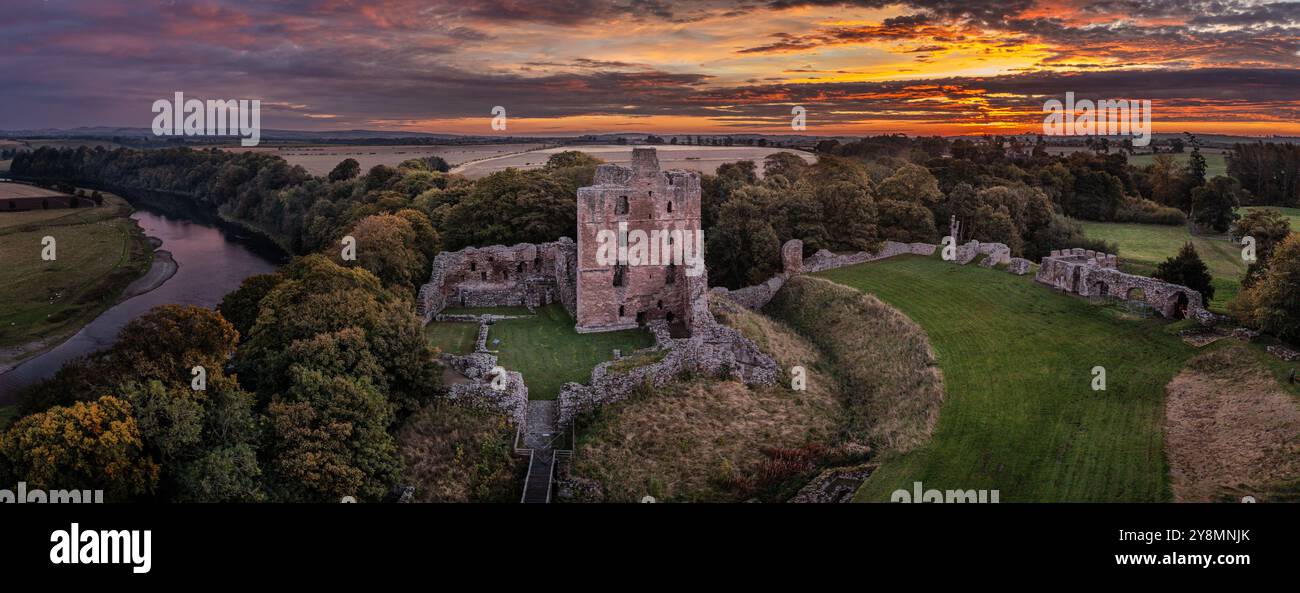 Norham Castle of the Prince Bishops of Durham, one of the most ...