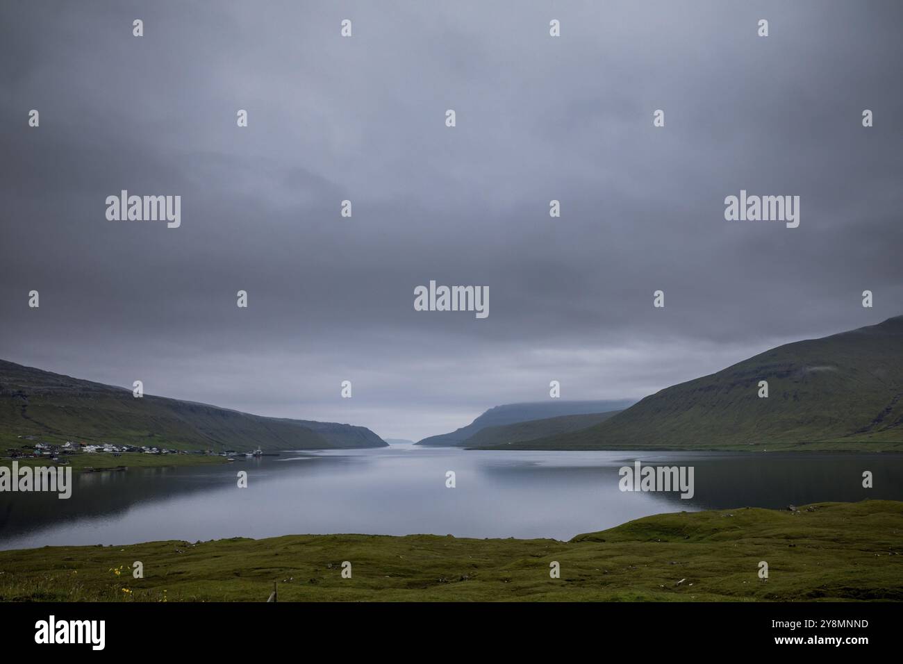 The wild landscape of the Faroe Islands Stock Photo - Alamy