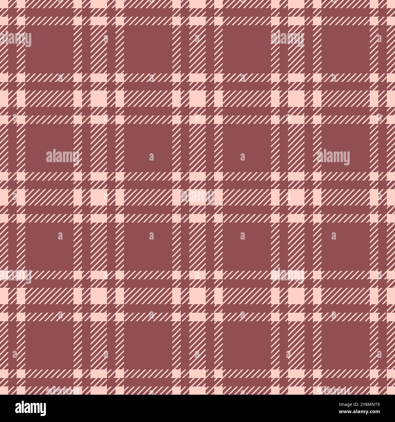 Classic autumn tweed plaid style pattern. Geometric check print in ...