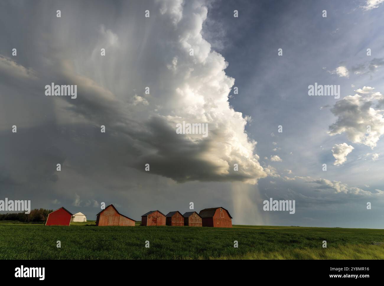 Summer Storms in the Canadian Prairies Dramatic Scenes Stock Photo - Alamy