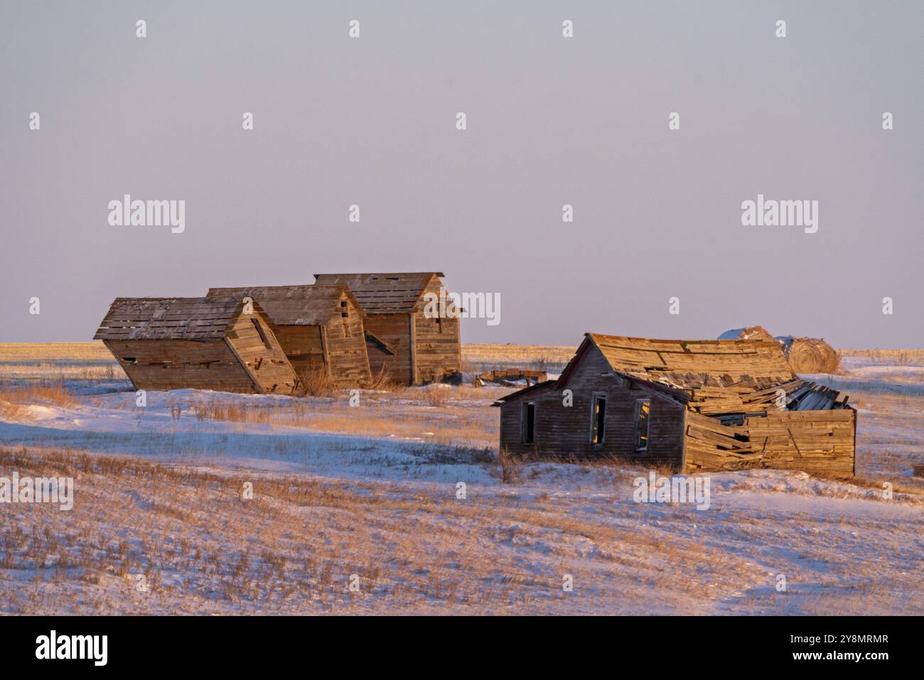 Blizzard [prairies winter storm] hi-res stock photography and images ...