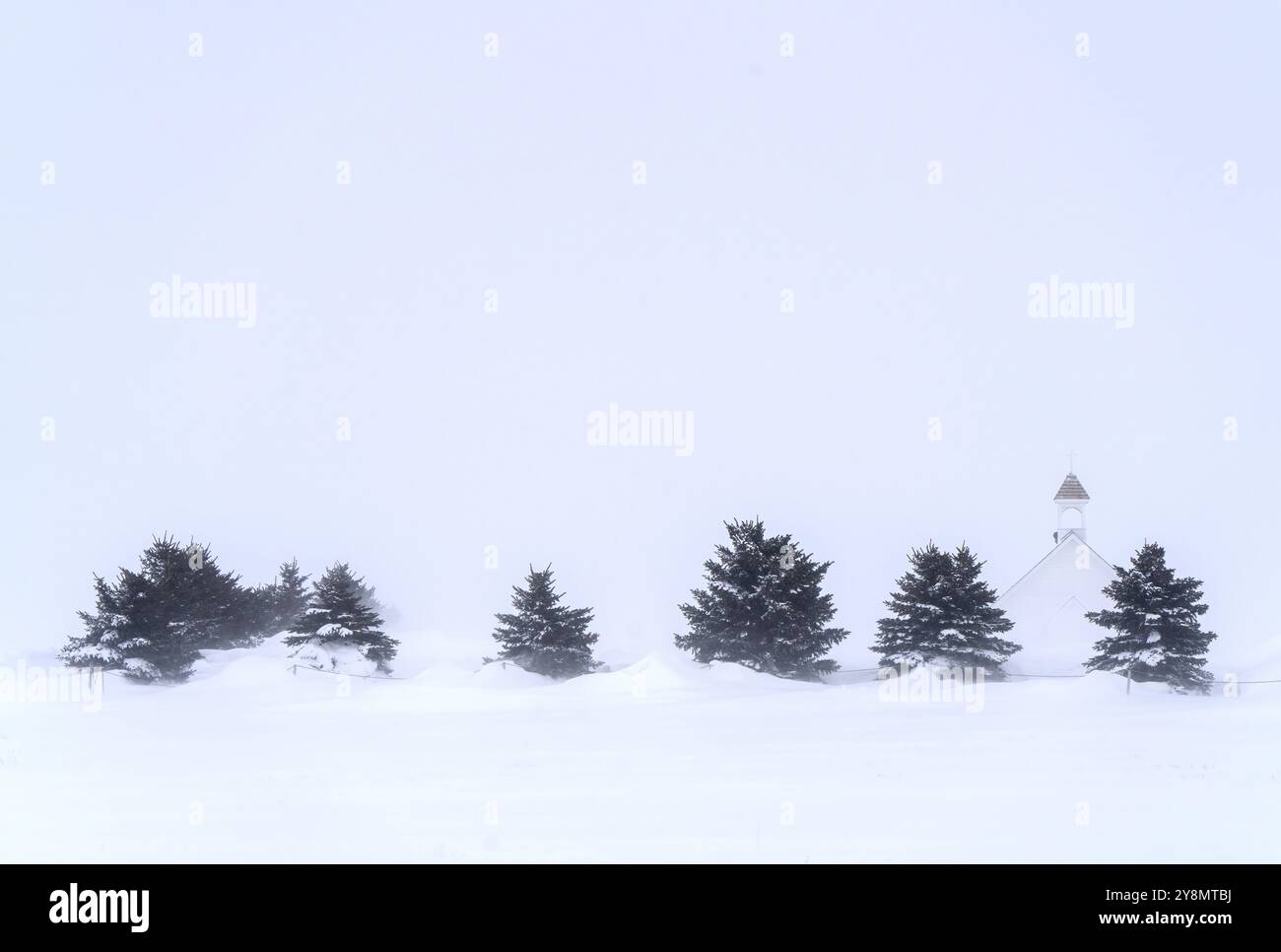 Blizzard [prairies winter storm] hi-res stock photography and images ...