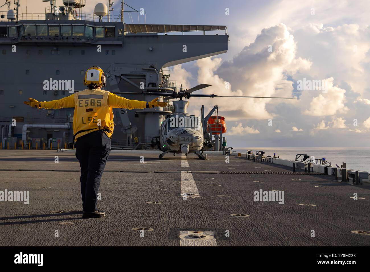 PHILIPPINE SEA (Sept. 28, 2024) A U.S. Marine Corps UH-1Y Venom ...