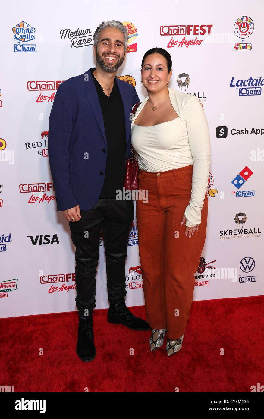 Los Angeles, Ca. 5th Oct, 2024. David Enayati, Nicole Enayati at ChainFEST LA on October 5, 2024 ...
