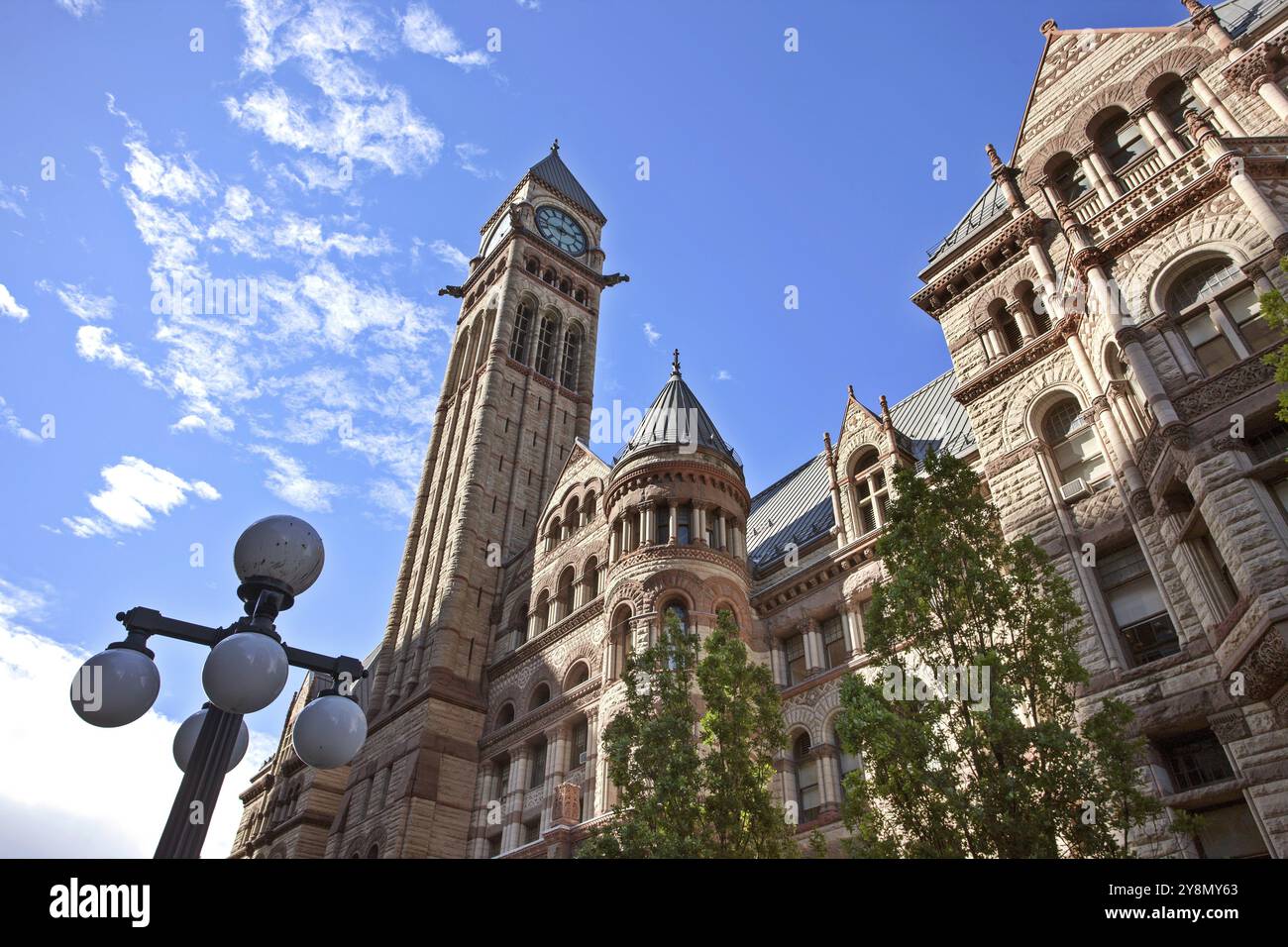 Toronto Downtown urban city blue sky modern Stock Photo - Alamy