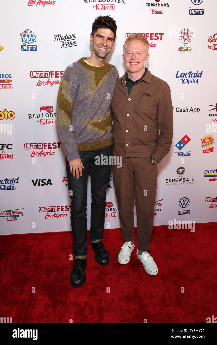 Los Angeles, Ca. 5th Oct, 2024. Justin Mikita, Jesse Tyler Ferguson at ...