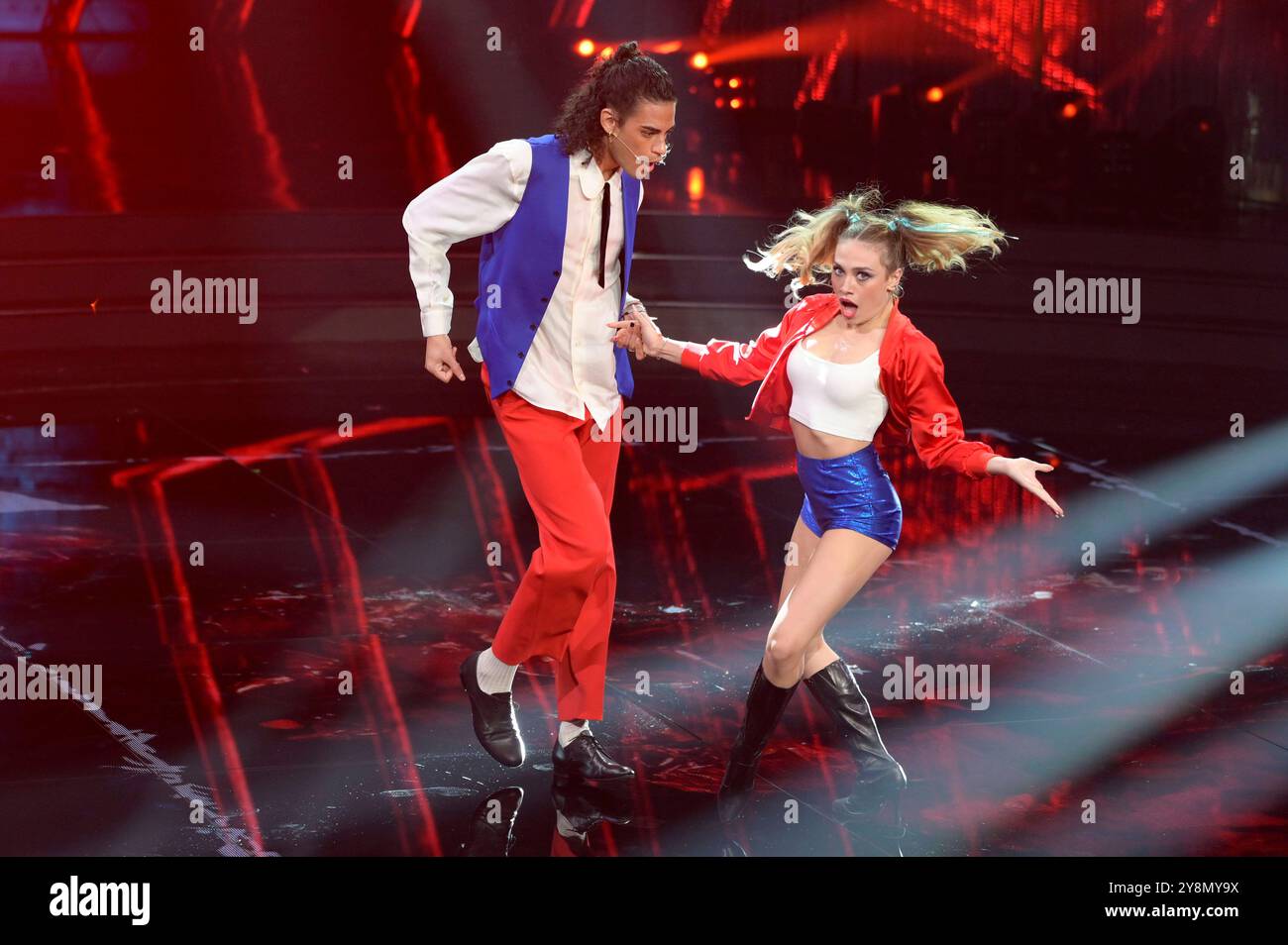 Tommaso Marini und Sophia Berto in der 2. Episode der Rai Tanzshow ...