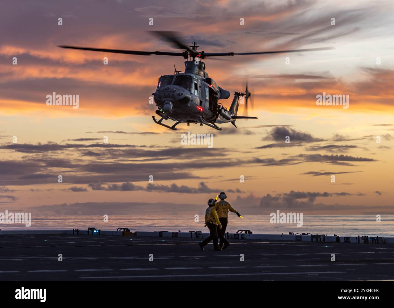 PHILIPPINE SEA (Sept. 28, 2024) A U.S. Marine Corps UH-1Y Venom ...