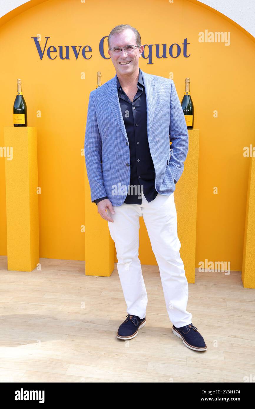 PACIFIC PALISADES, CA - OCTOBER 05: Chris Gabaldon at Veuve Clicquot ...