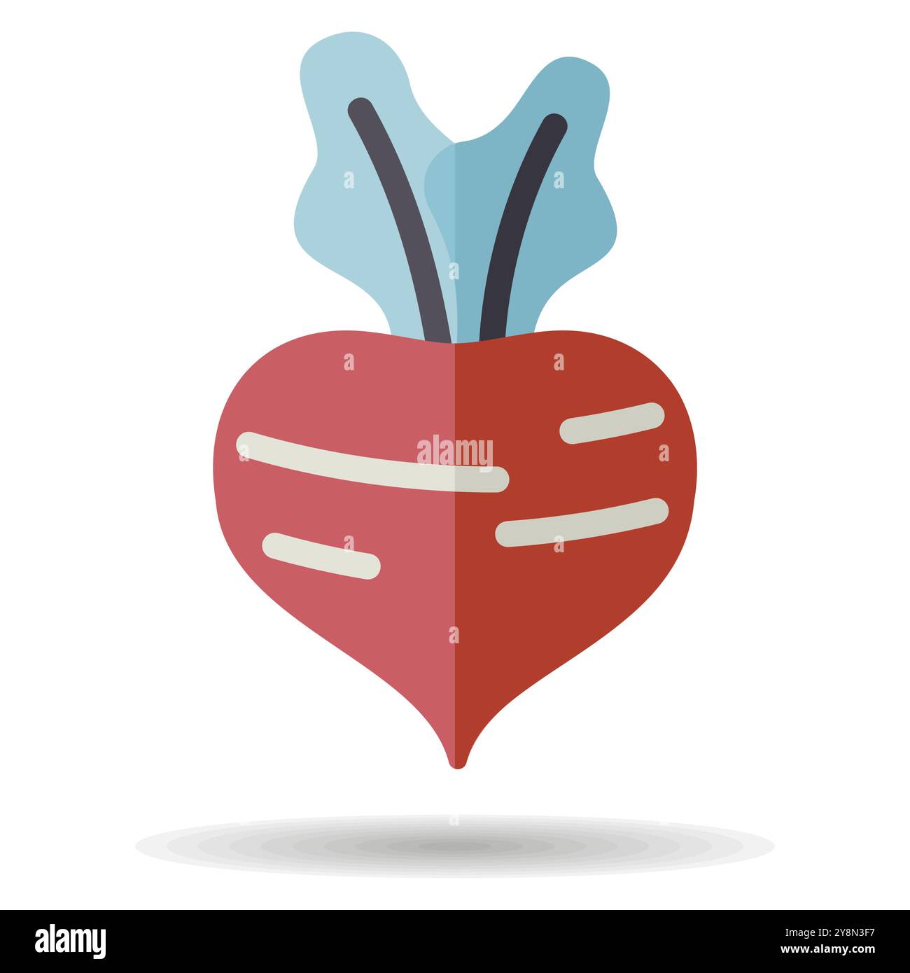 Beetroot isolated vector icon. Vegetable sign. Graph symbol for food ...