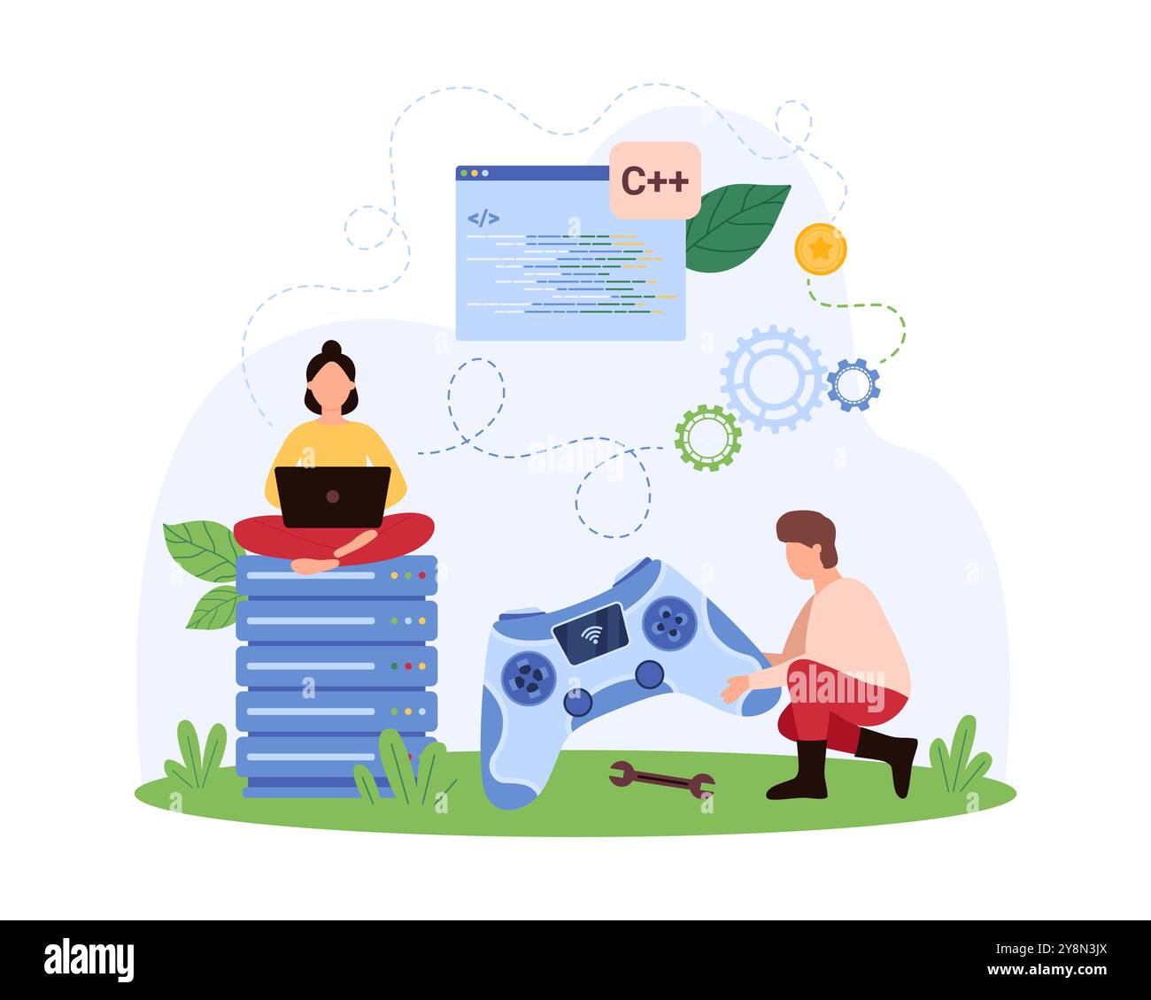 Coding using Stock Vector Images - Alamy