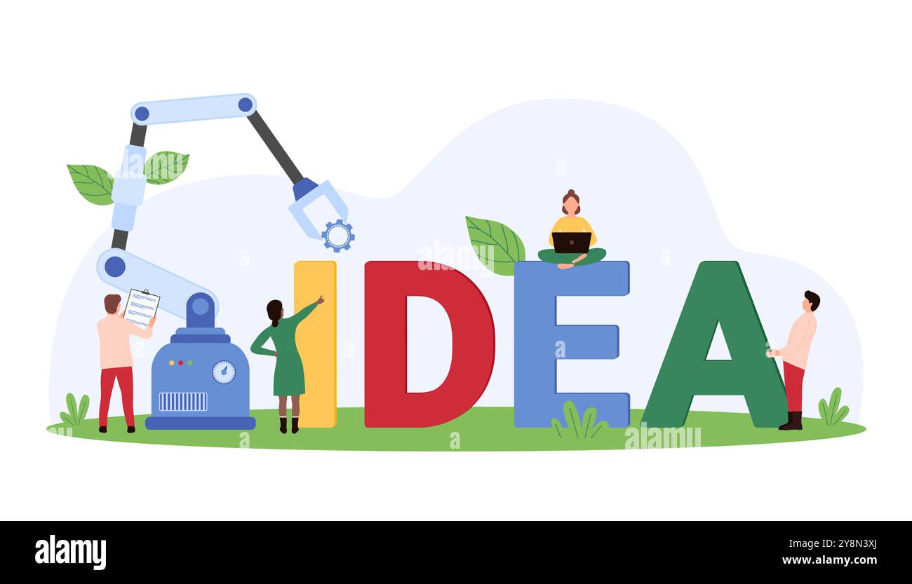 Automation of creative idea creation process, partnership of machine ...