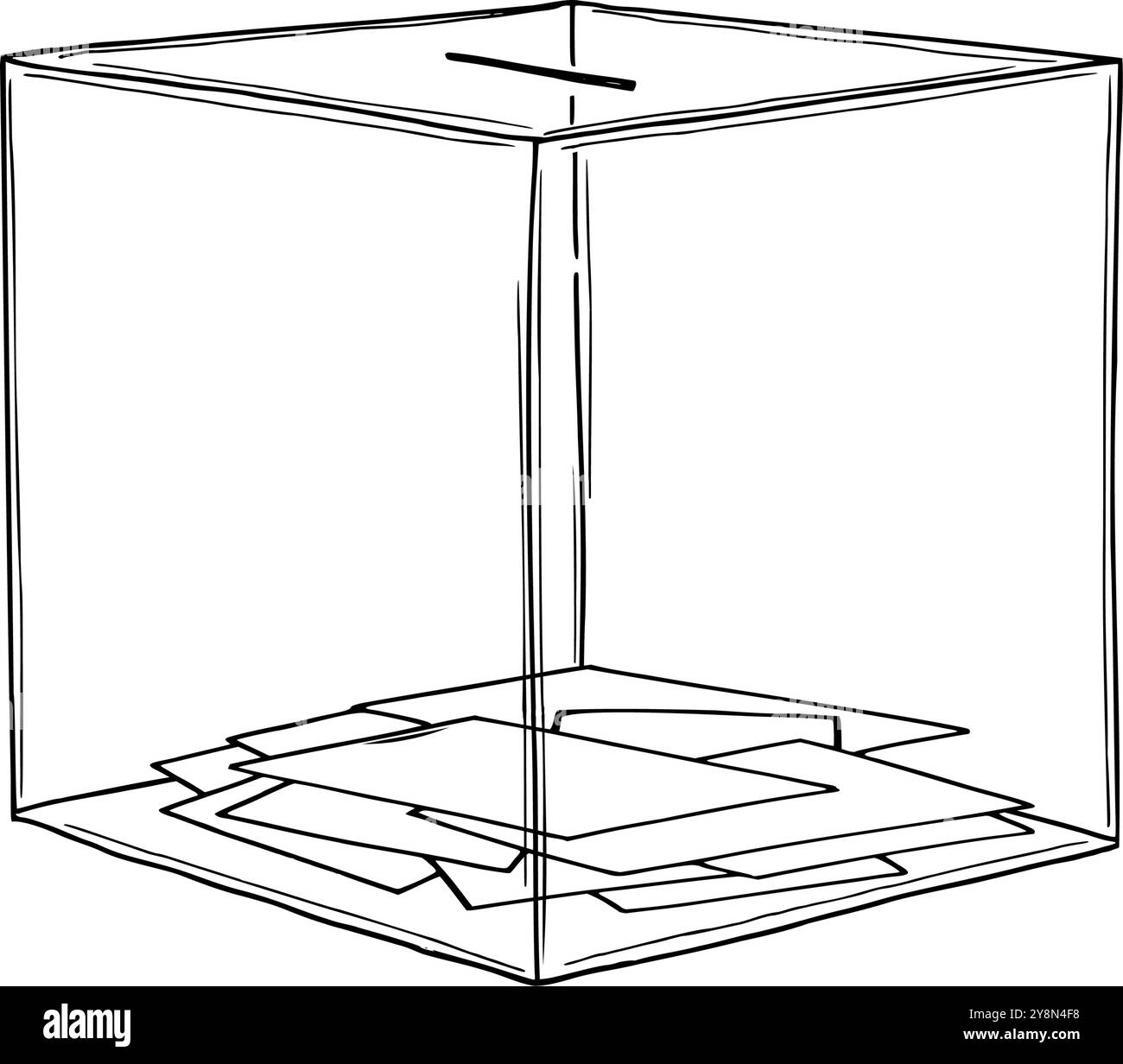 Voting ballots art Stock Vector Images - Alamy