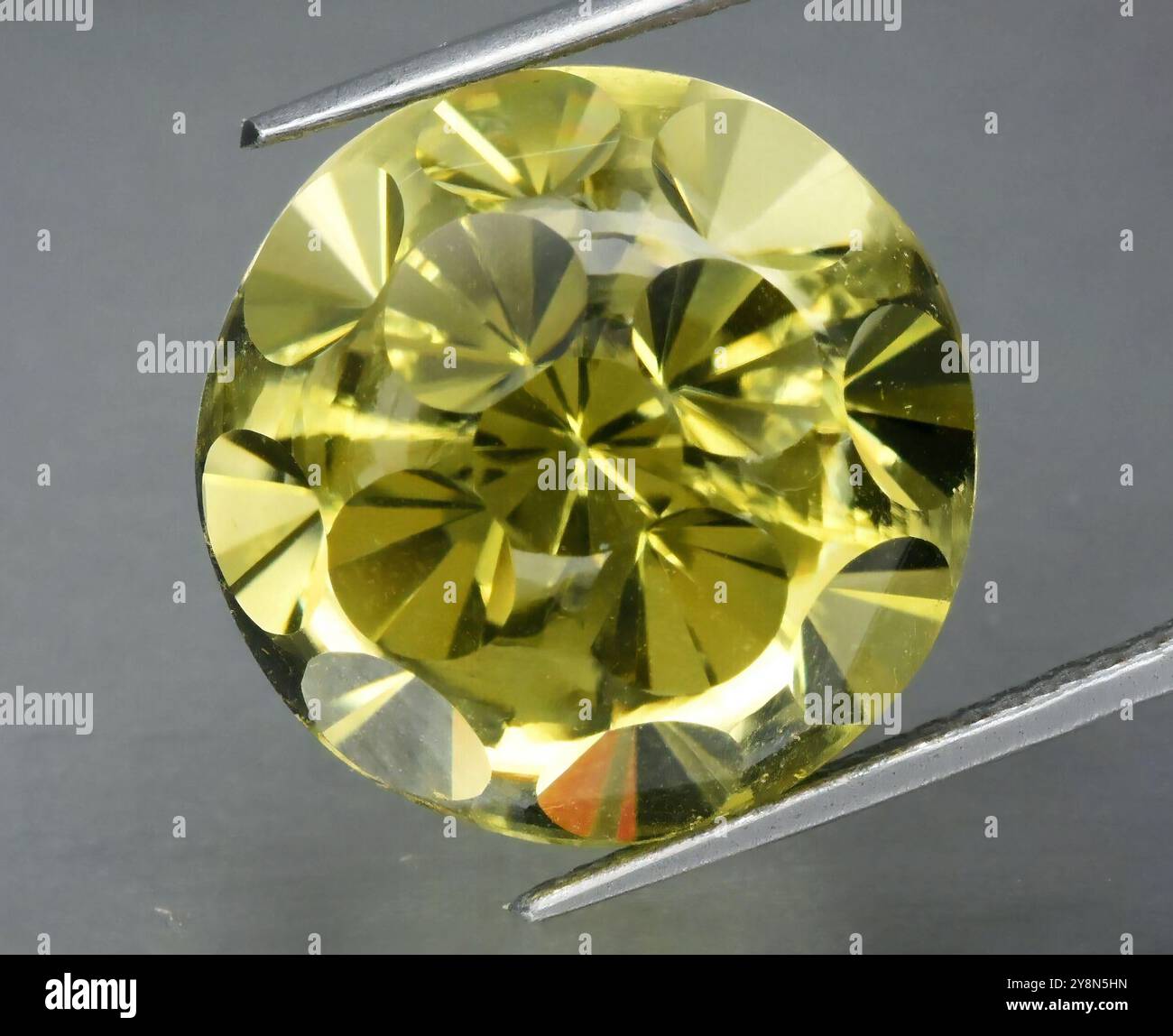 Radiant Yellow Natural Gemstone Captured in Detail Stock Photo - Alamy