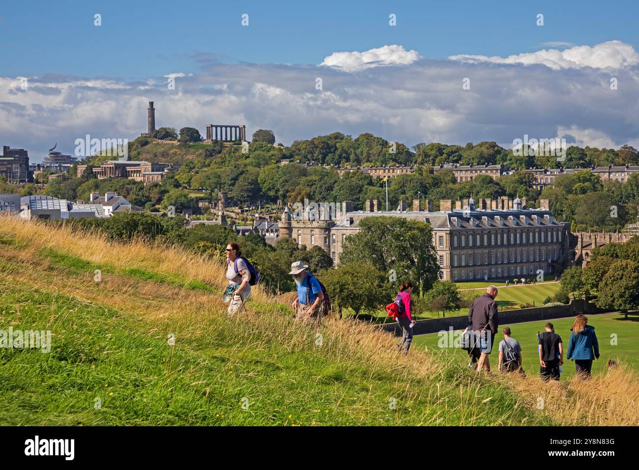 Holyrood Park visitors, Edinburgh, Scotland , UK Stock Photo - Alamy