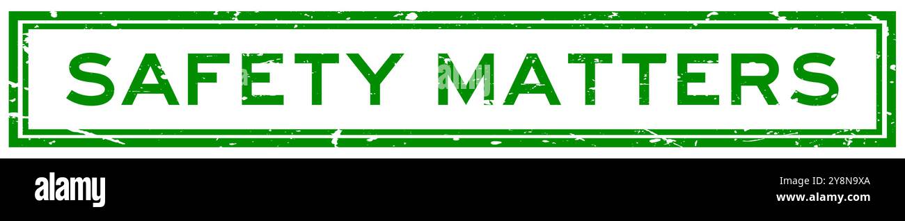 Safety matters rubber stamp hi-res stock photography and images - Alamy