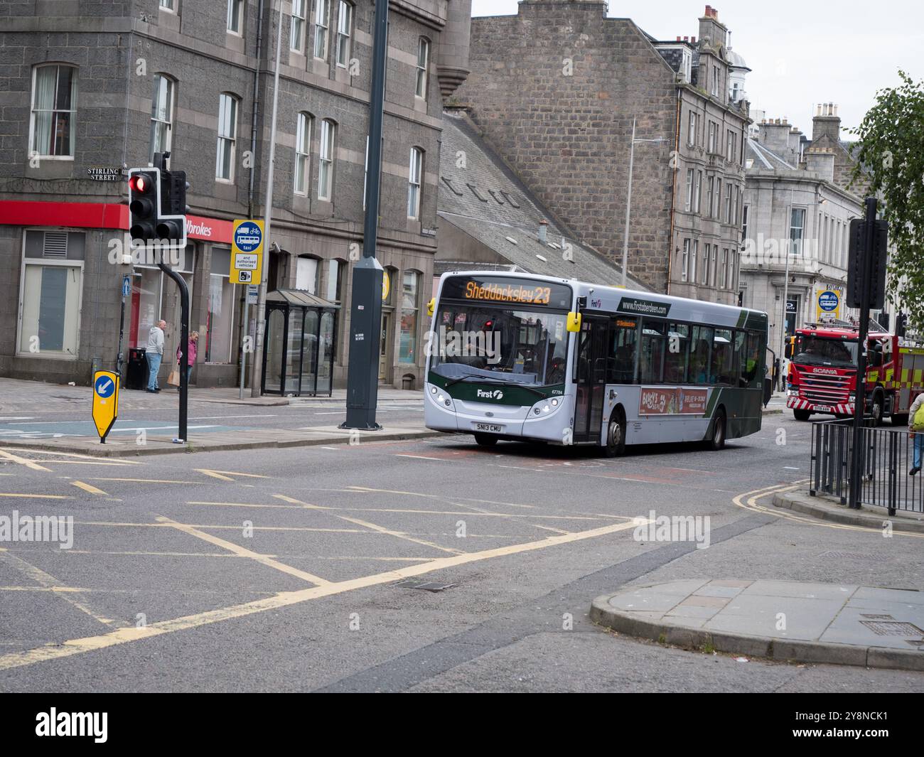 First bus aberdeen hi-res stock photography and images - Alamy