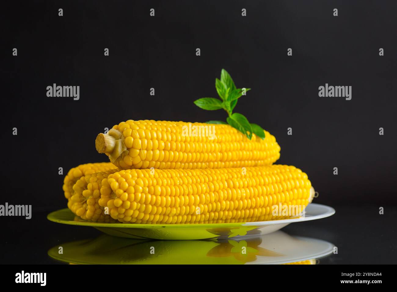 Tasty boiled sweet corn hi-res stock photography and images - Alamy