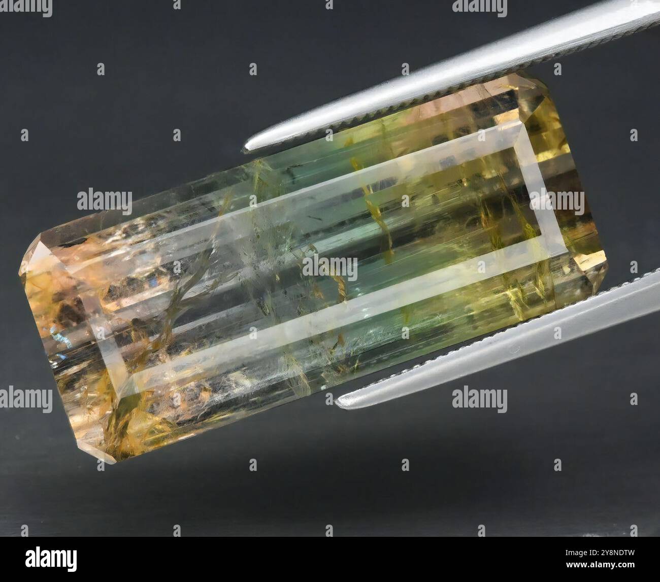 Stunning Multi-Colored Natural Gemstone with Intricate Internal ...