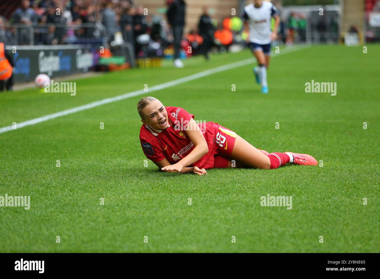 Brisbane Road, London, UK. 6th Oct, 2024. Womens Super League Football ...
