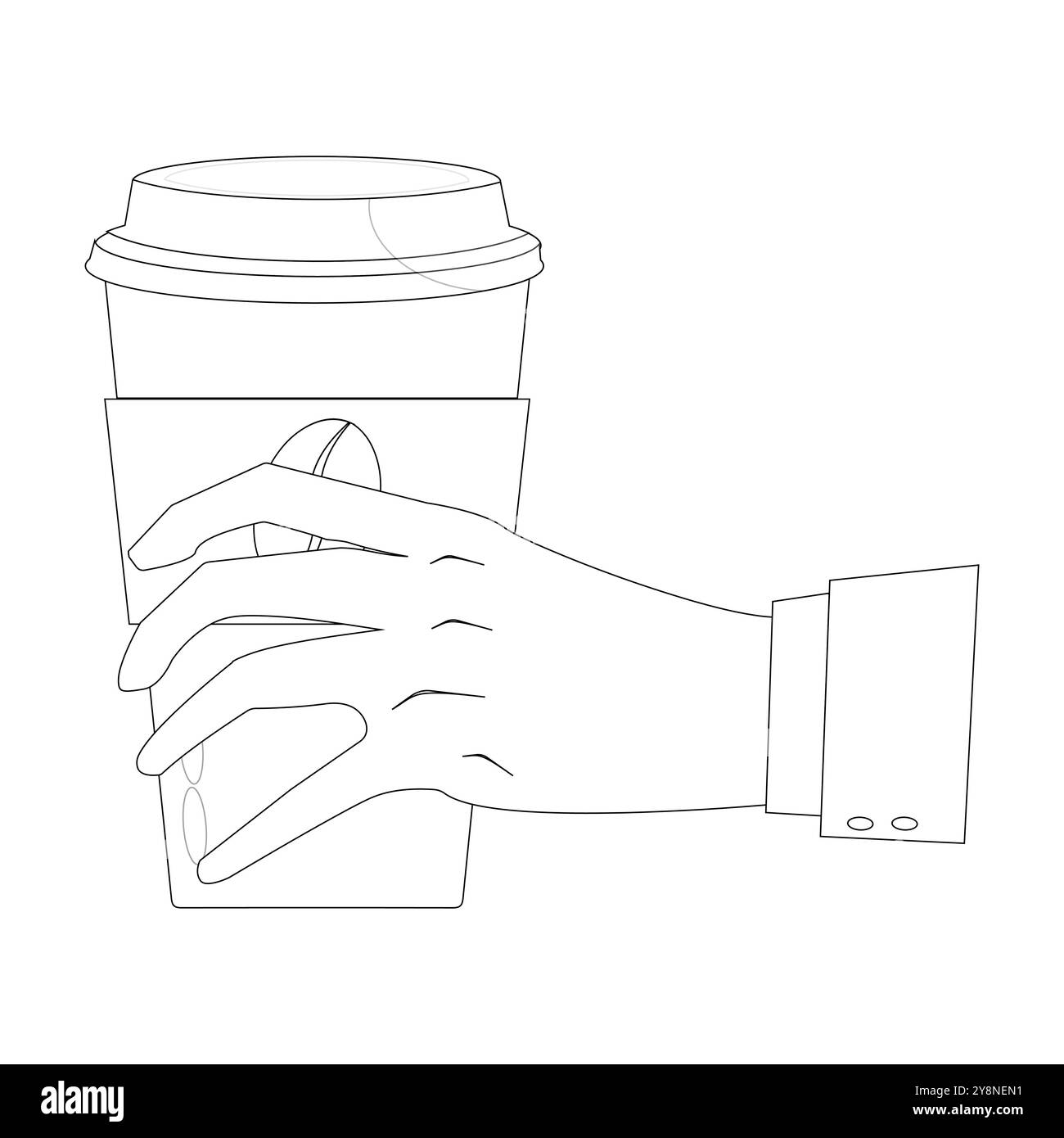 Close up plastic drinking Stock Vector Images - Alamy