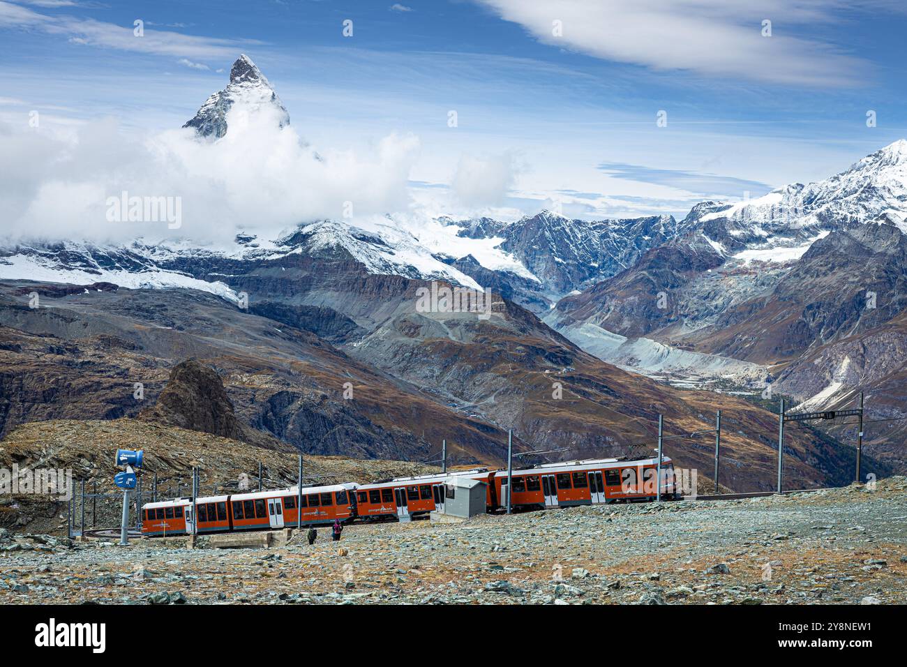 Gornergrat bahn railway hi-res stock photography and images - Alamy