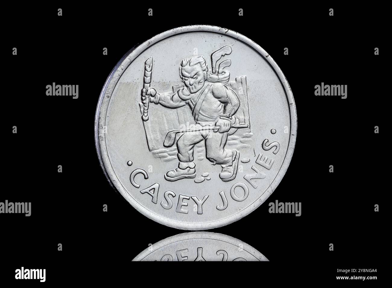 Bad guy Casey Jones medal taken from the Teenage Mutant Hero Turtles ...