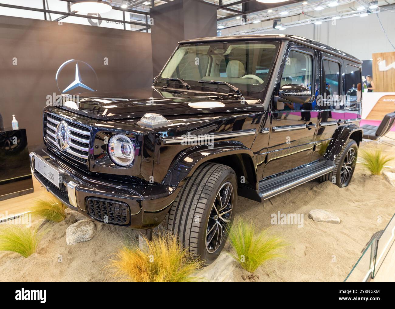 ATHENS, GREECE - OCTOBER 5, 2024: Mercedes G-Class 450d at Auto Athina ...