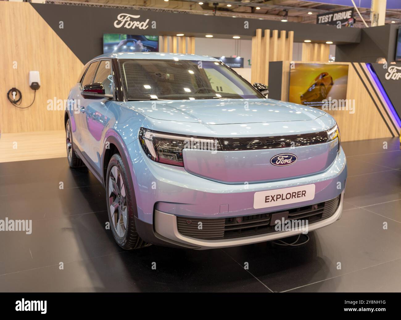 ATHENS, GREECE - OCTOBER 5, 2024: Ford Explorer at Auto Athina 2024 ...