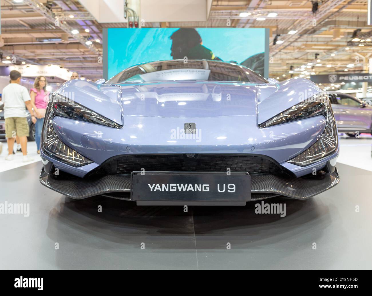 ATHENS, GREECE - OCTOBER 5, 2024: BYD Yangwang U9 supercar at Auto ...