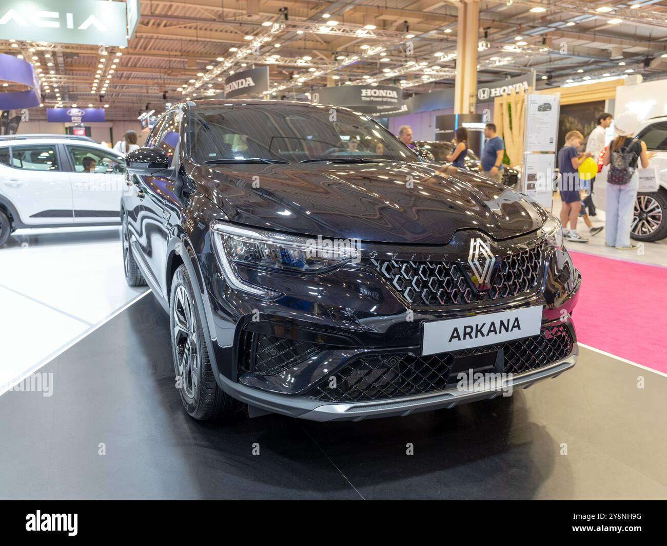 ATHENS, GREECE - OCTOBER 5, 2024: Renault Arkana at Auto Athina 2024 ...