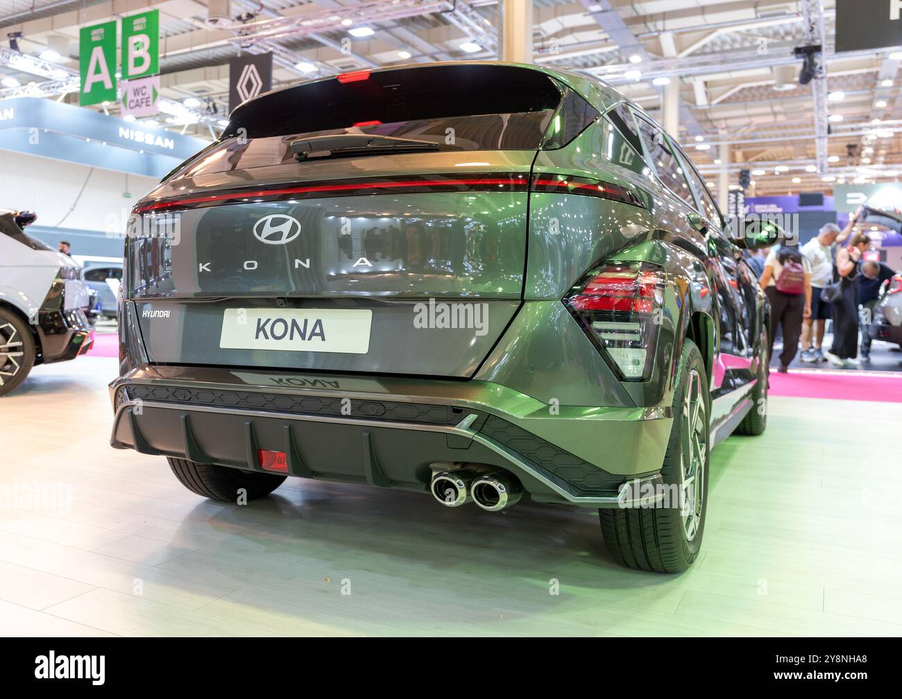 ATHENS, GREECE - OCTOBER 5, 2024: Hyundai Kona at Auto Athina 2024 ...