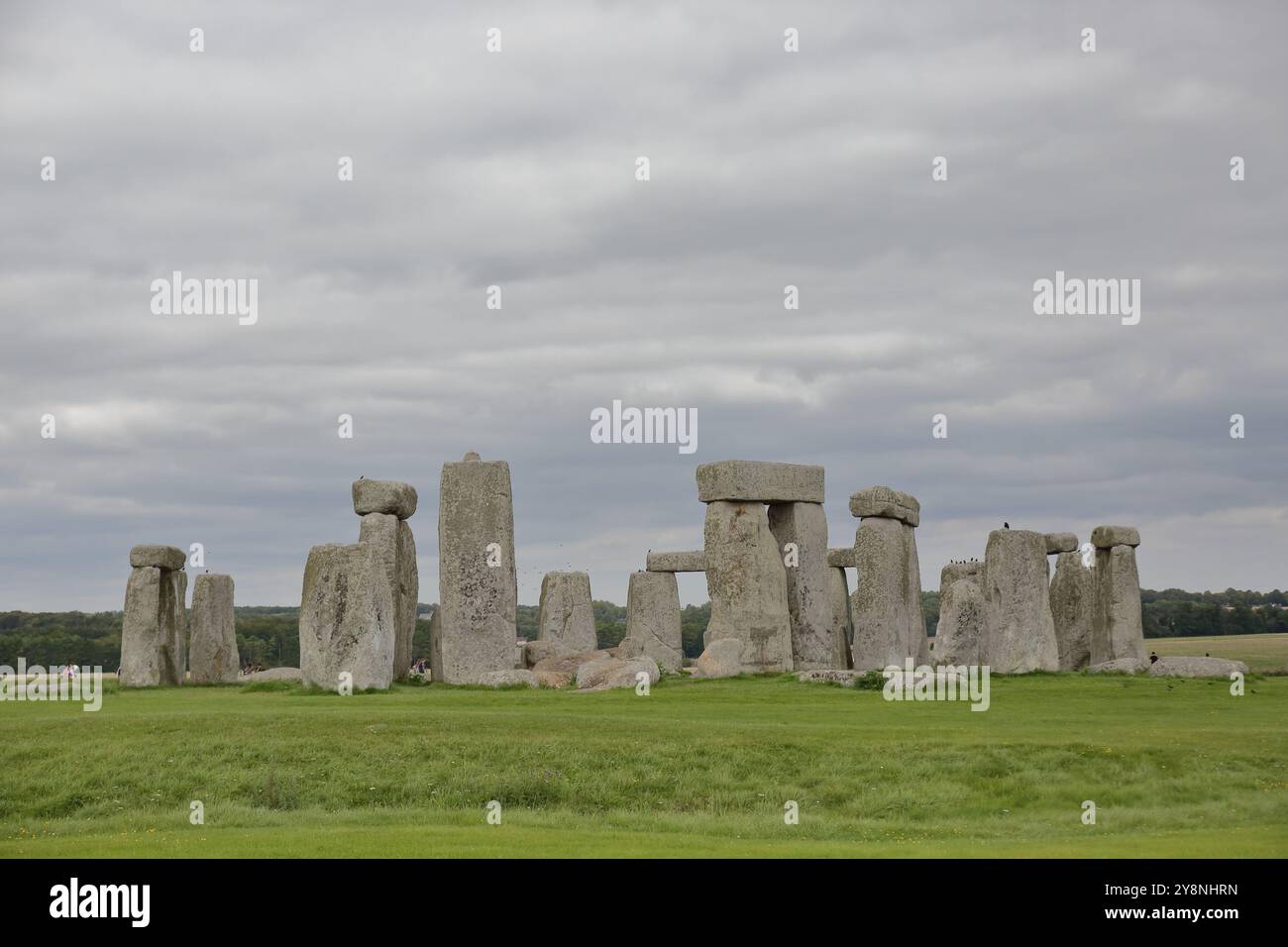 Stonehenge, regarded as a British cultural icon is a famous prehistoric ...