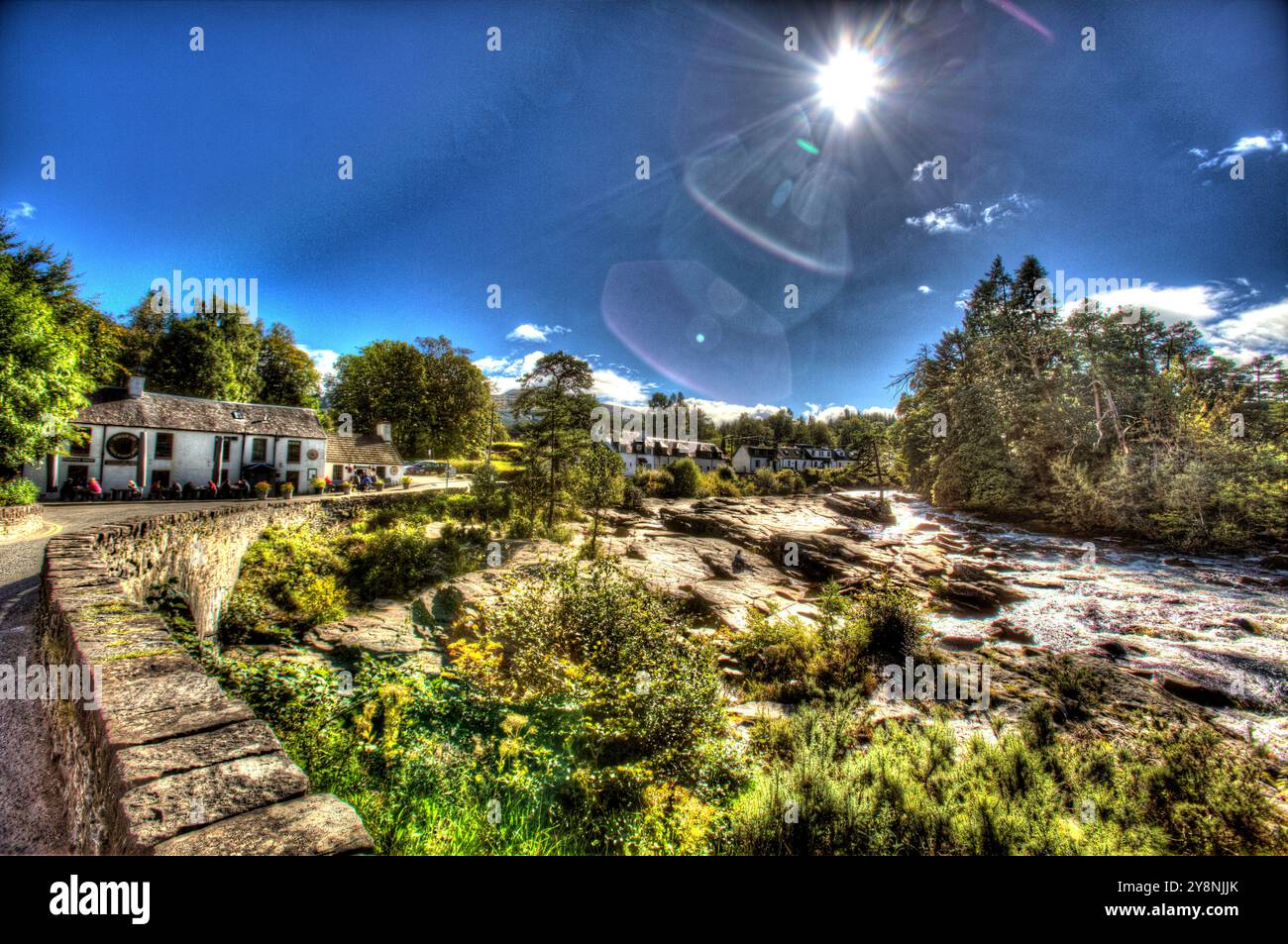 Killin scotland village hi-res stock photography and images - Alamy