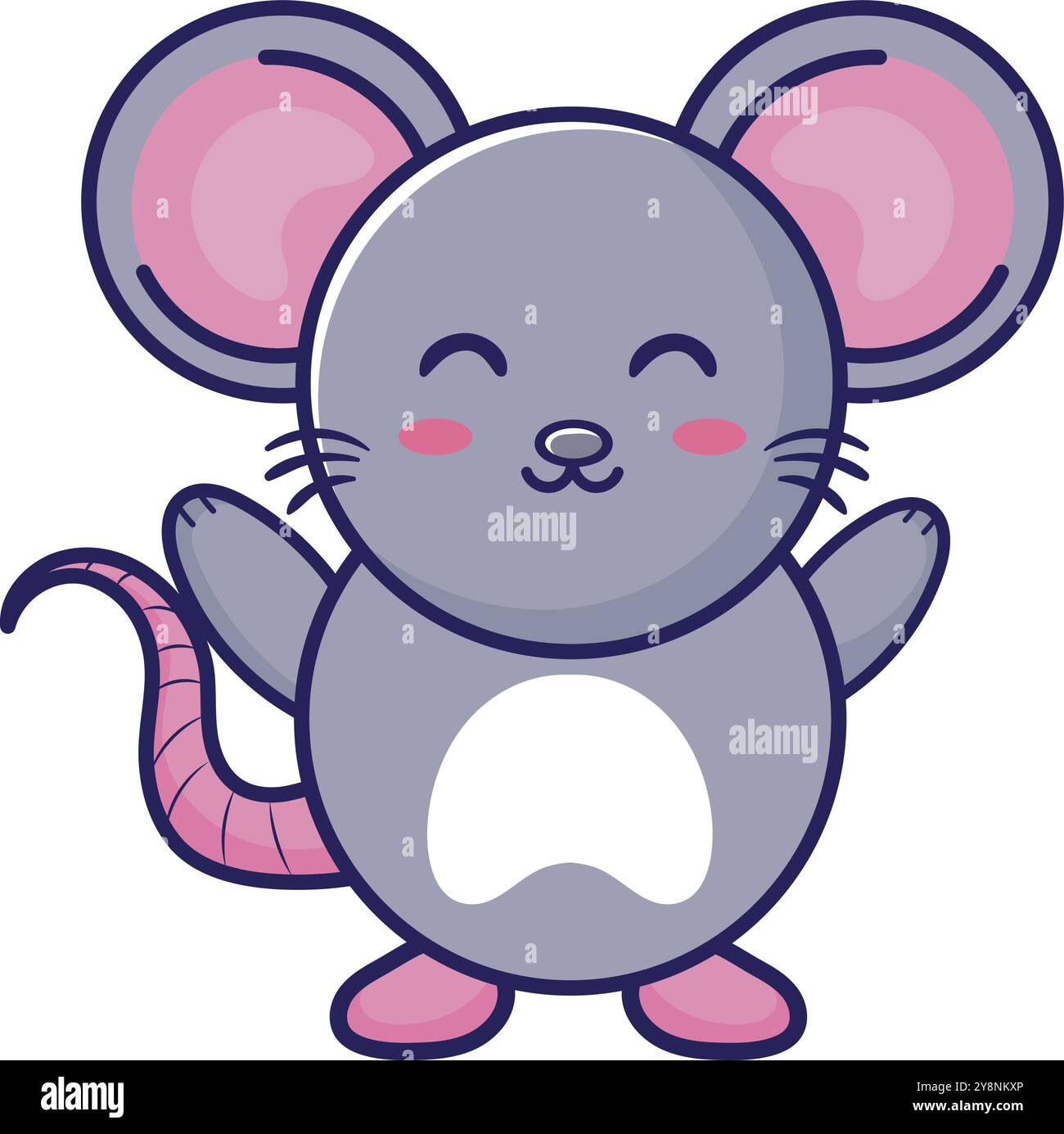 Smiling mice Cut Out Stock Images & Pictures - Alamy