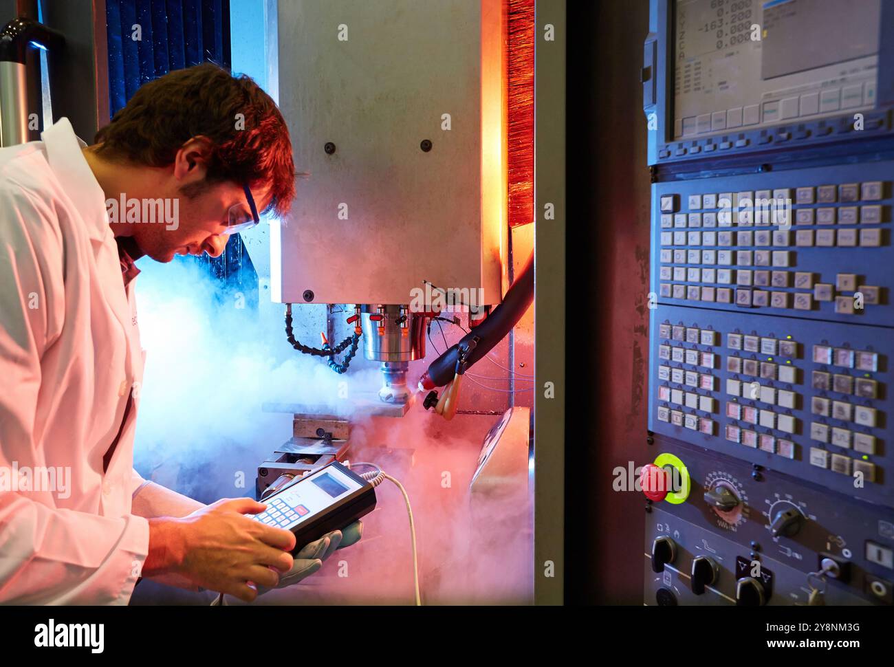 Cryogenic machining. Increases the life of the cutting tool and double ...