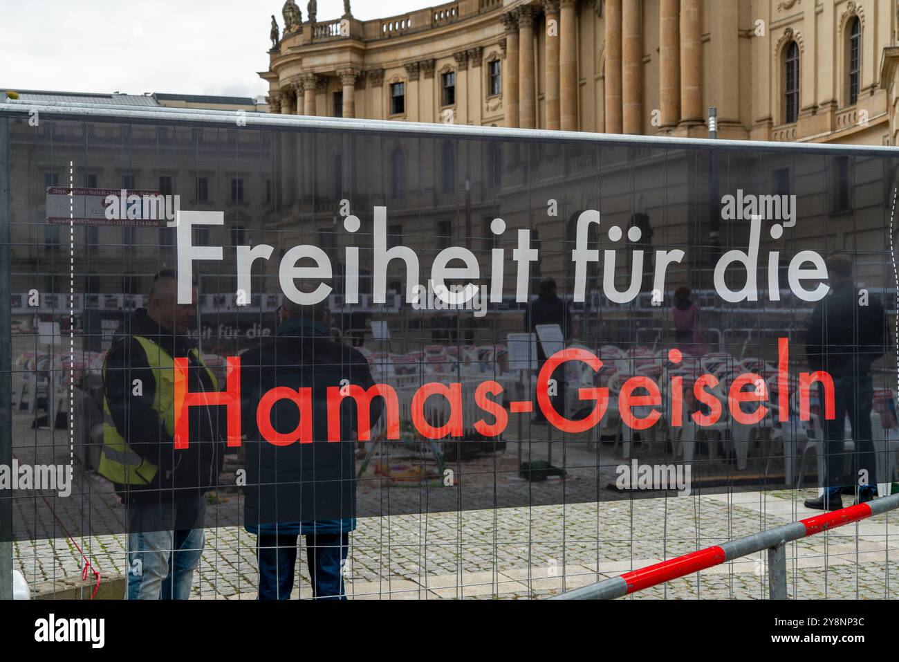 Berlin October 6, 2024: The terrorist attack by Hamas on Israel and the ...