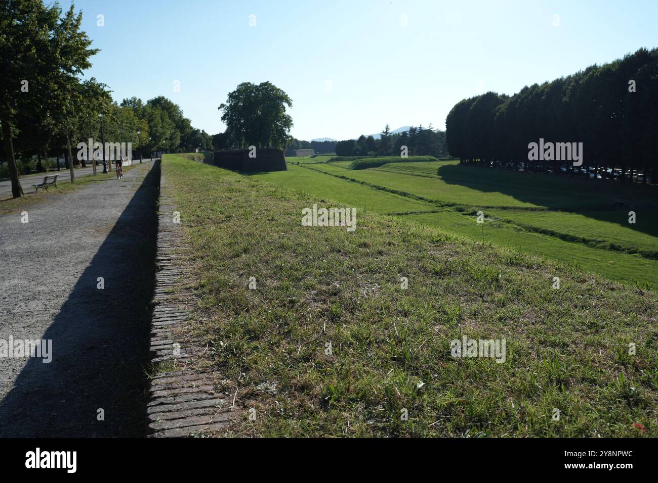Lucca, Italy. One of the best preserved medieval walled cities in Italy ...