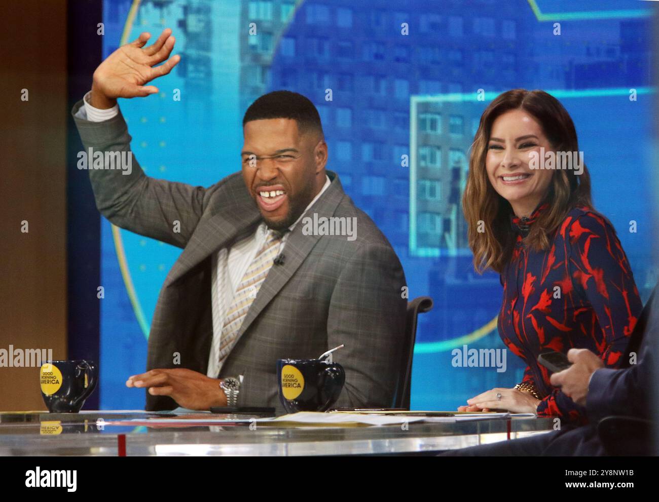 October 04, 2024 Michael Strahan, Rebecca Jarvis on Good Morning ...