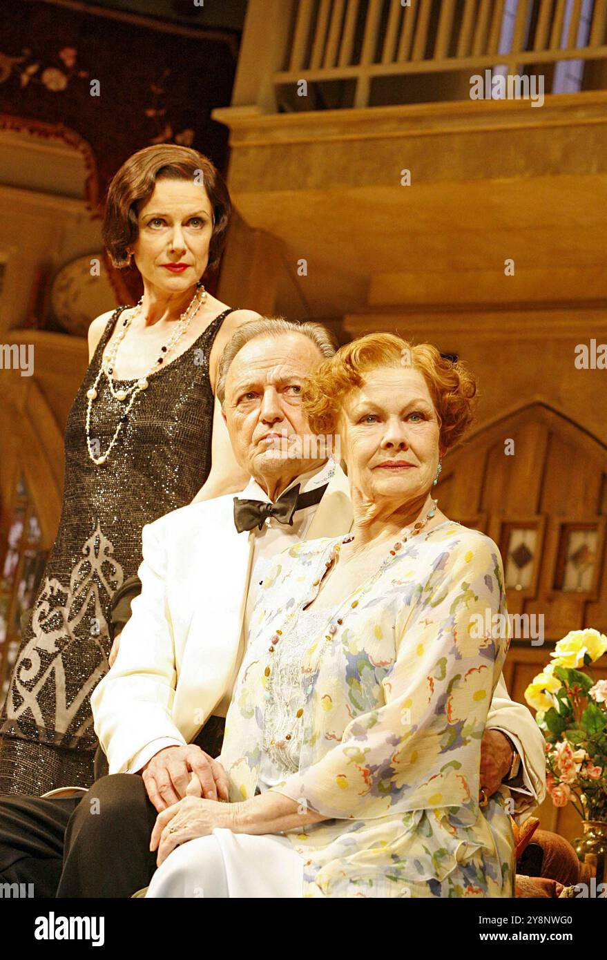 l-r: Belinda Lang (Myra Arundel), Peter Bowles (David Bliss), Judi ...