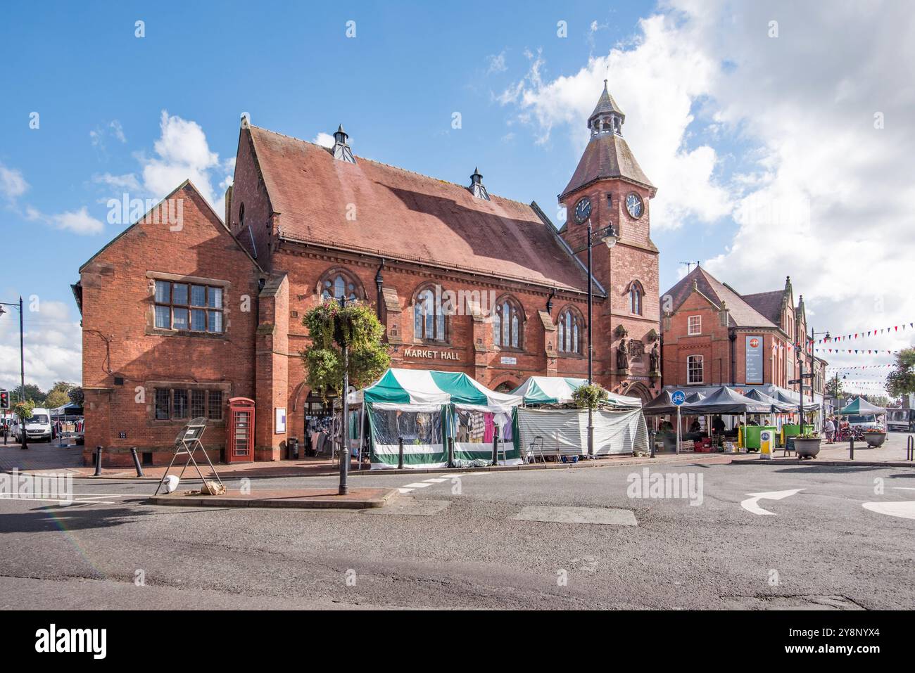 Market hall inside sandbach town hall hi-res stock photography and ...