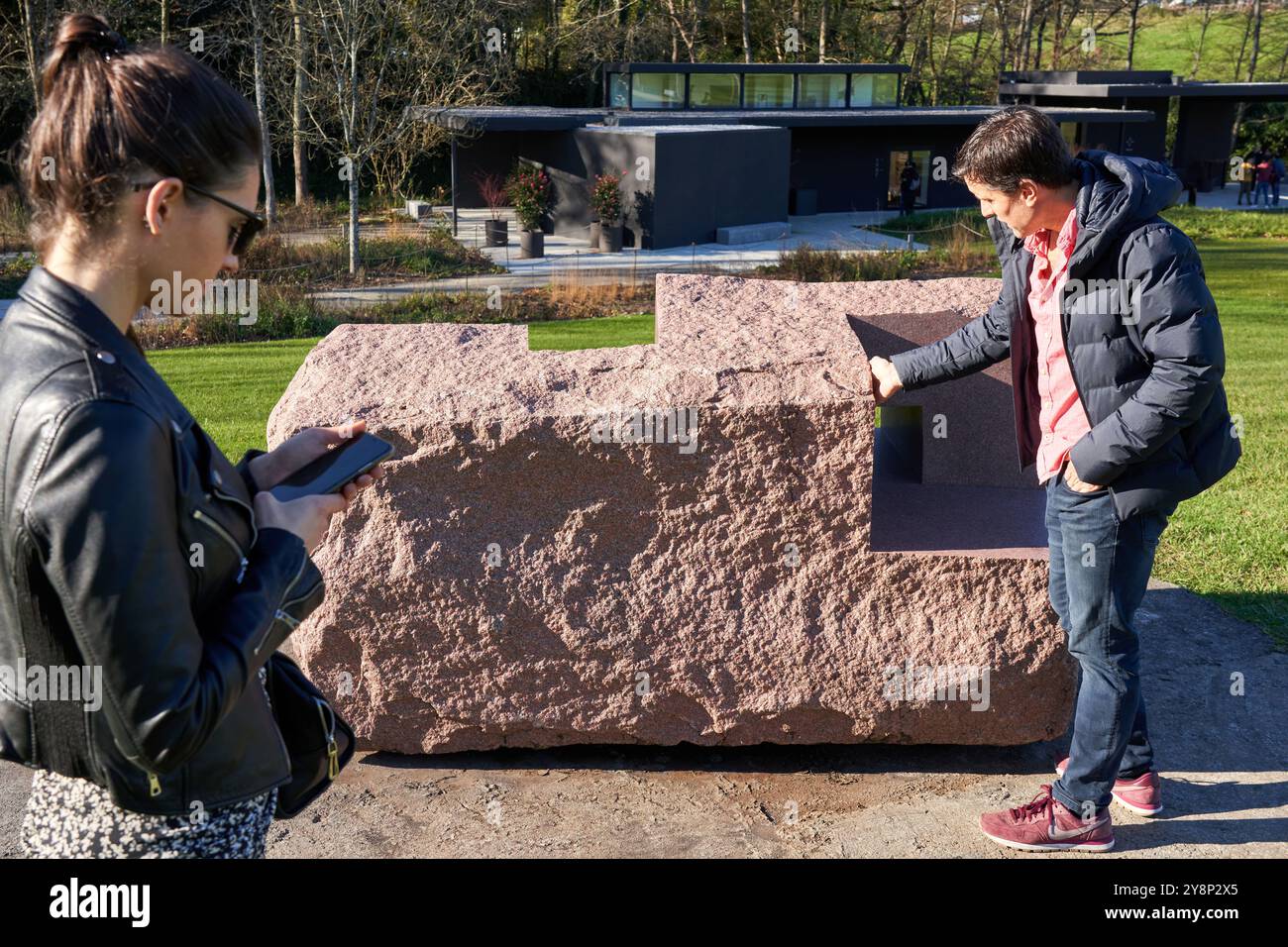 "How Profound is the Air XVII", 1997, Eduardo Chillida (1924-2002), Chillida Leku Museoa ...