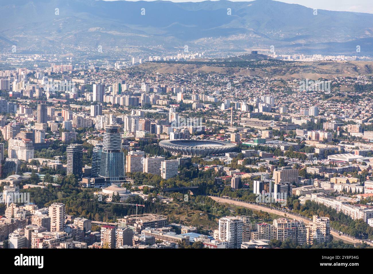 Tbilisi, Georgia - 17 AUG, 2024: The Boris Paitchadze Dinamo Arena is ...