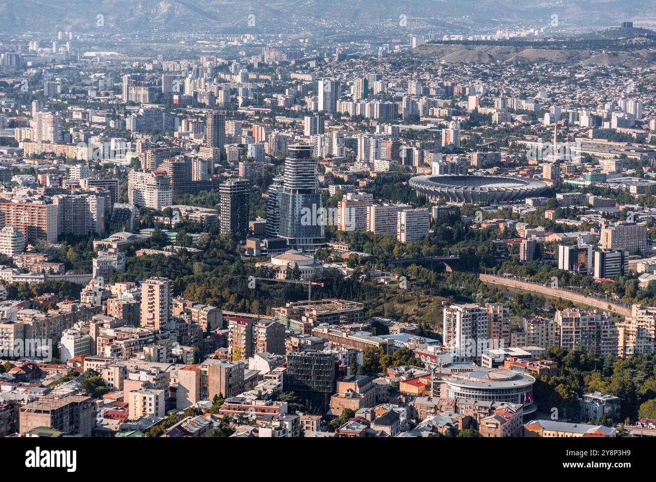 Tbilisi, Georgia - 17 AUG, 2024: The Boris Paitchadze Dinamo Arena is ...