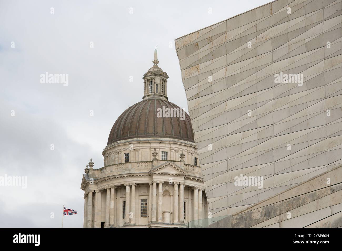 Old port buildings in Liverpool Stock Photo - Alamy