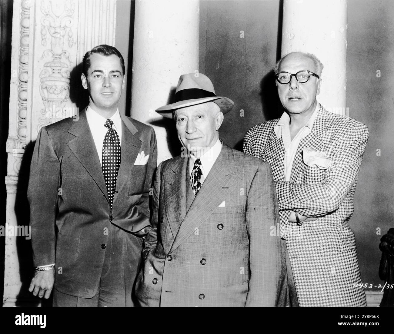 ALAN LADD Paramount Chairman ADOLPH ZUKOR and Director MITCHELL LEISEN ...