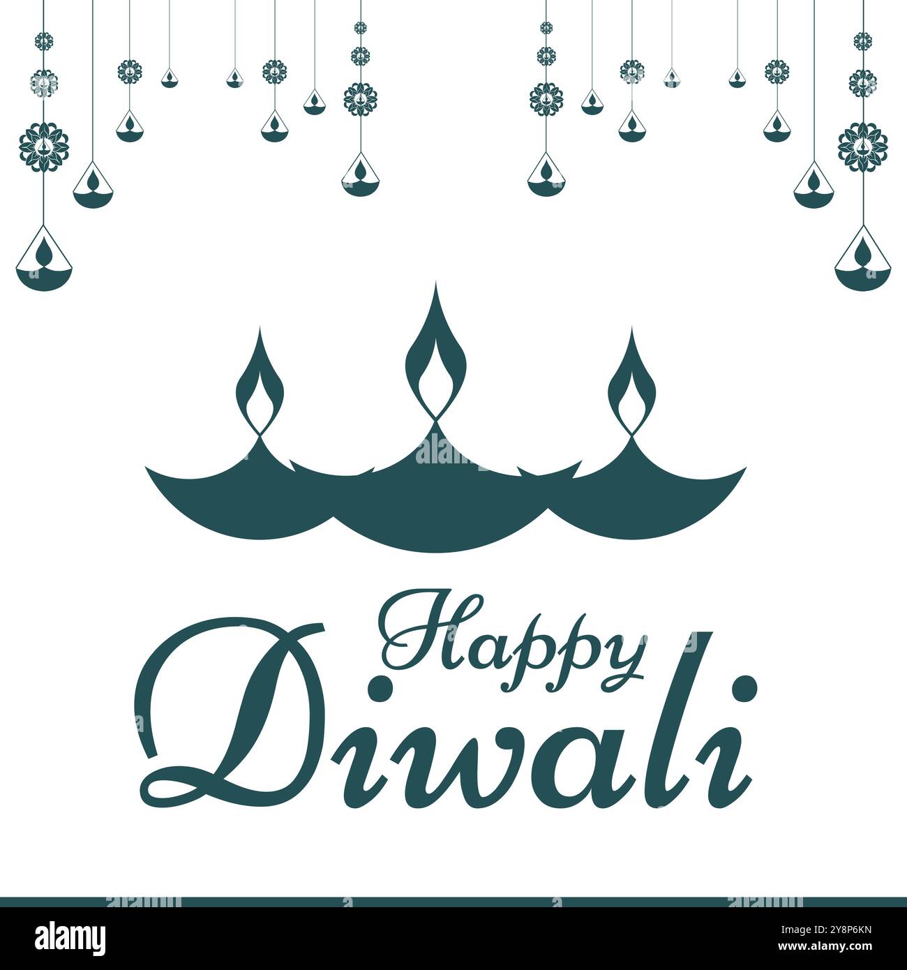 happy Diwali, vector graphic happy Diwali, Diwali greeting card, social ...