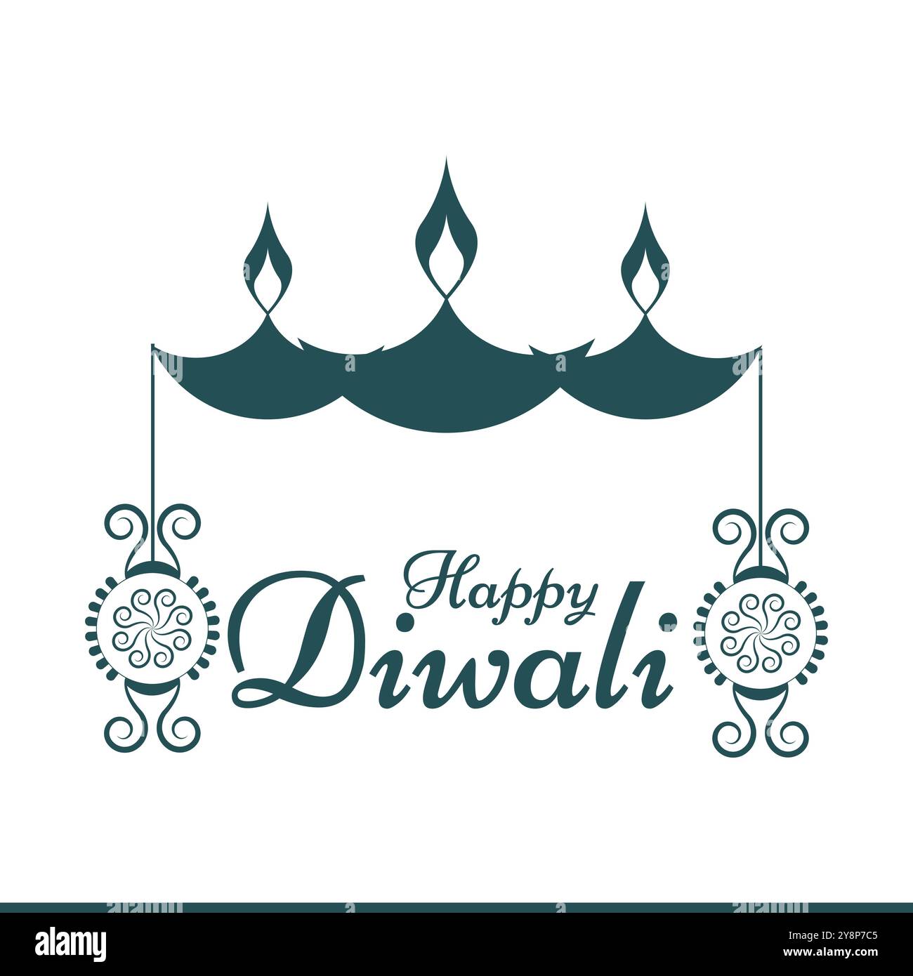 happy Diwali, vector graphic happy Diwali, Diwali greeting card, social ...